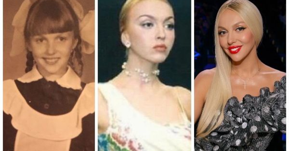 Оля Полякова як змінювалася зовнішність з роками фотоогляд Ivona Ua