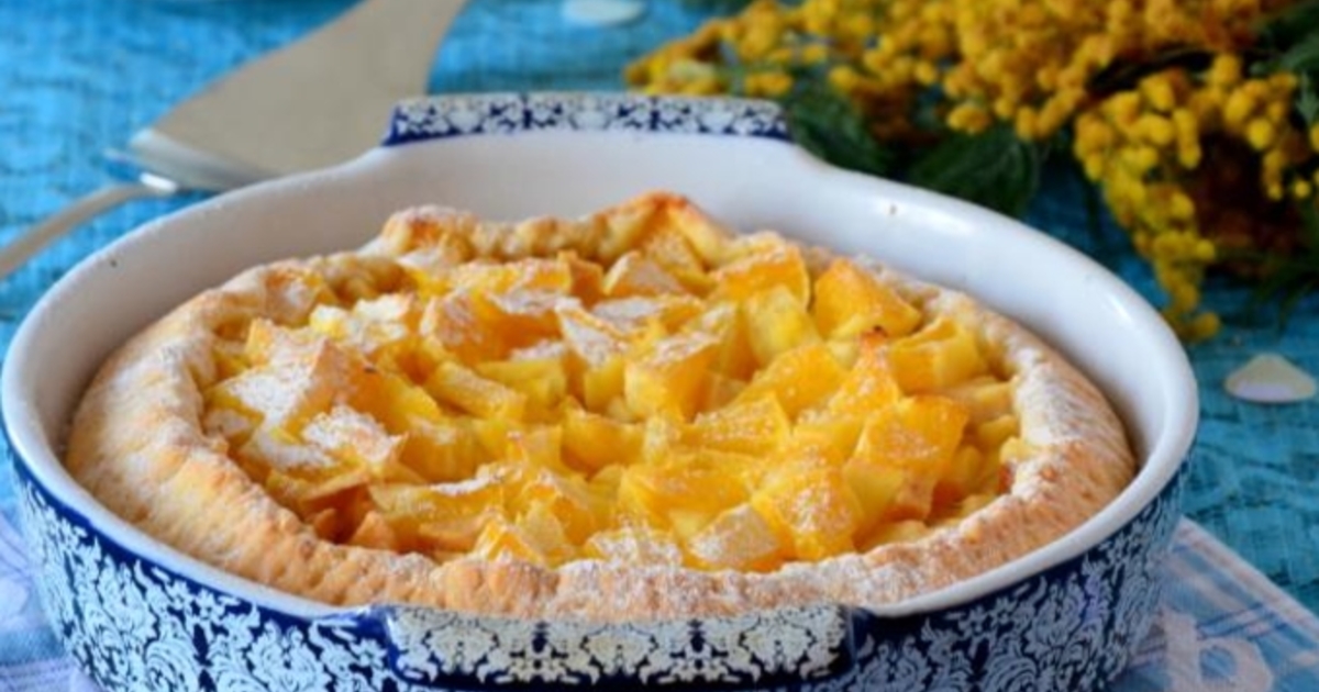 Простой яблочно-апельсиновый пирог - IVONA.UA