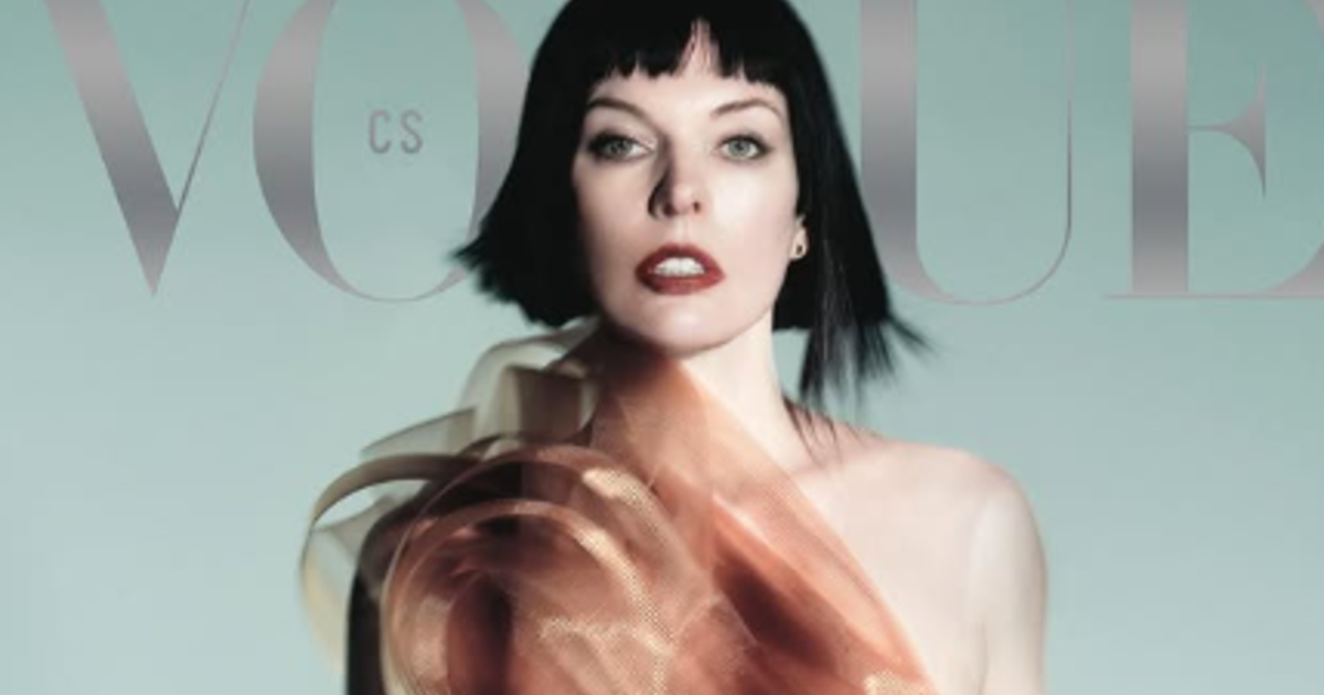 Милла Йовович в нарядах украинских брендов снялась в фотосессии для глянца - IVONA.UA